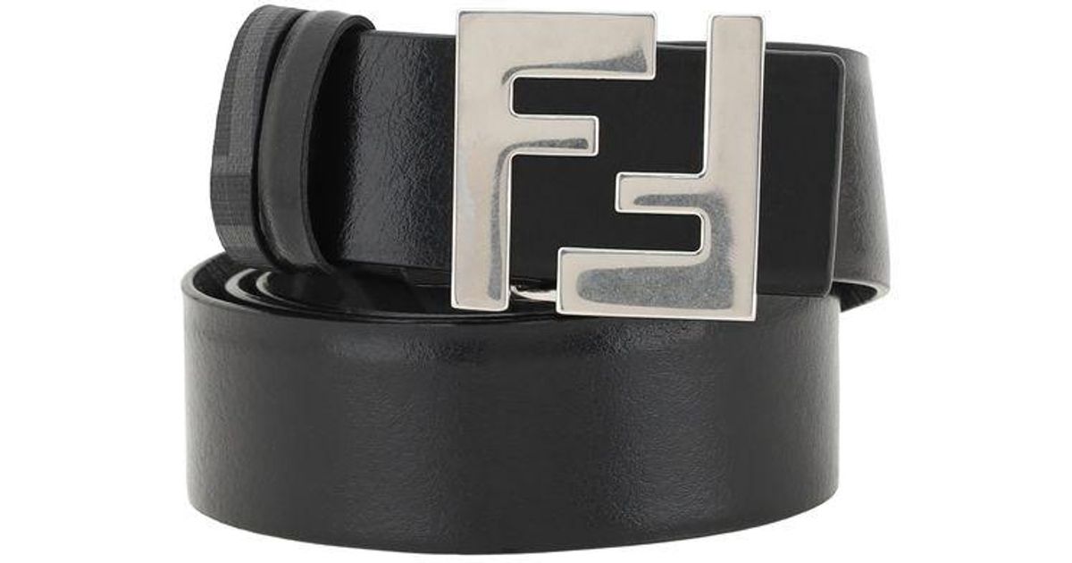 Fendi Belt in Black for Men | Lyst