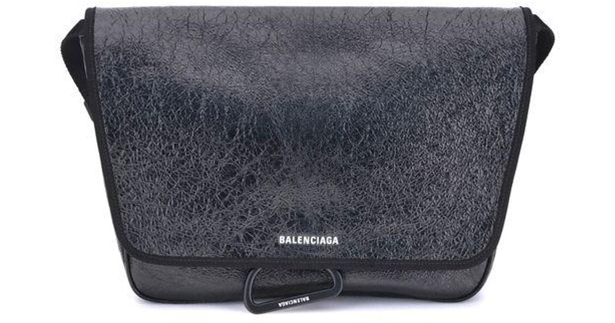 Balenciaga Explorer Shoulder Bag in Blue for Men | Lyst UK