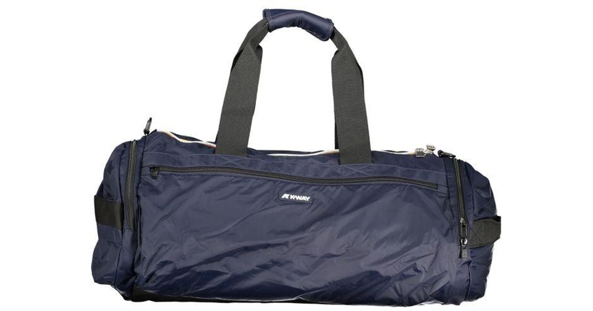 K-Way Blue Polyamide Luggage And Travel for Men | Lyst