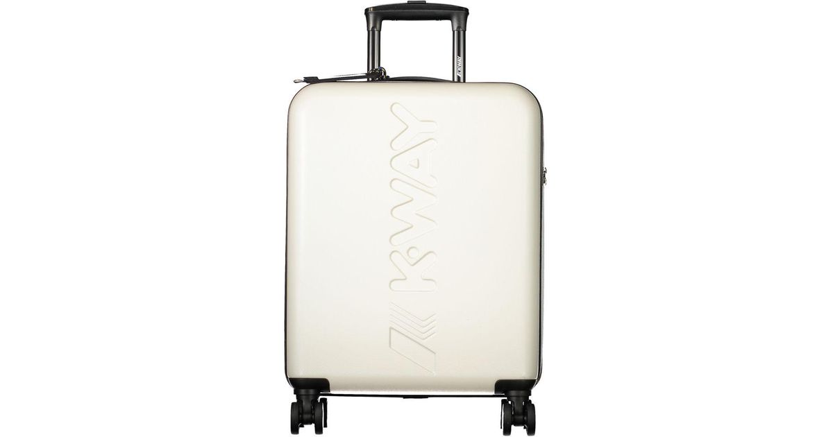 K-Way Gray Plastic Luggage And Travel in White | Lyst UK