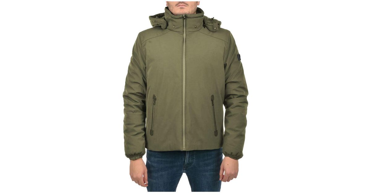 Yes-Zee Green Nylon Jacket for Men | Lyst UK