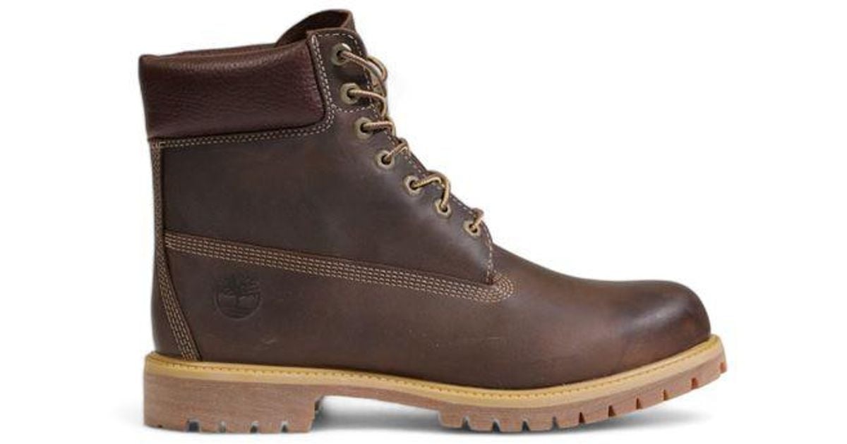Timberland Brown Leather Boot for Men | Lyst