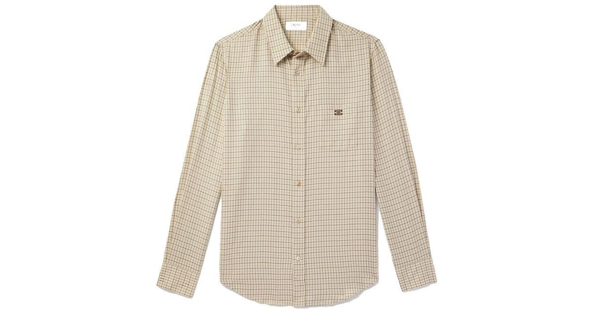 Celine Logo in Natural for Men | Lyst