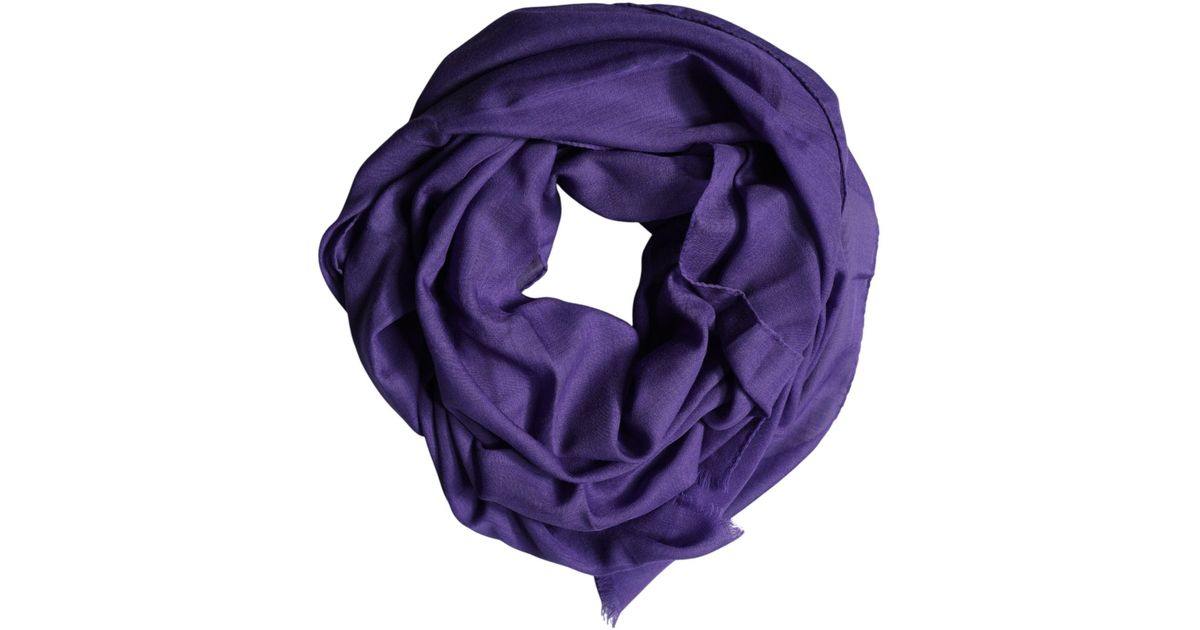 Dolce & Gabbana Lace Stole Cotton Wrap Shawl Scarf in Blue for Men ...