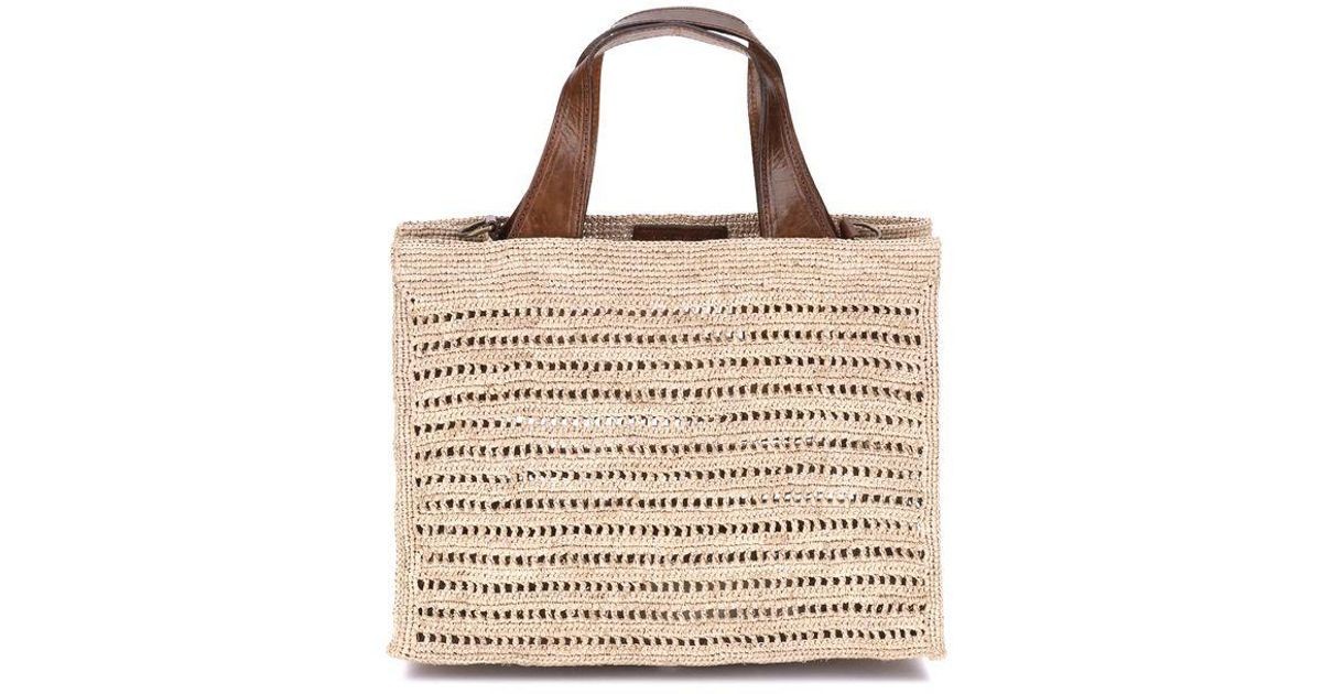 IBELIV Nosy Tote Bag in Natural | Lyst UK