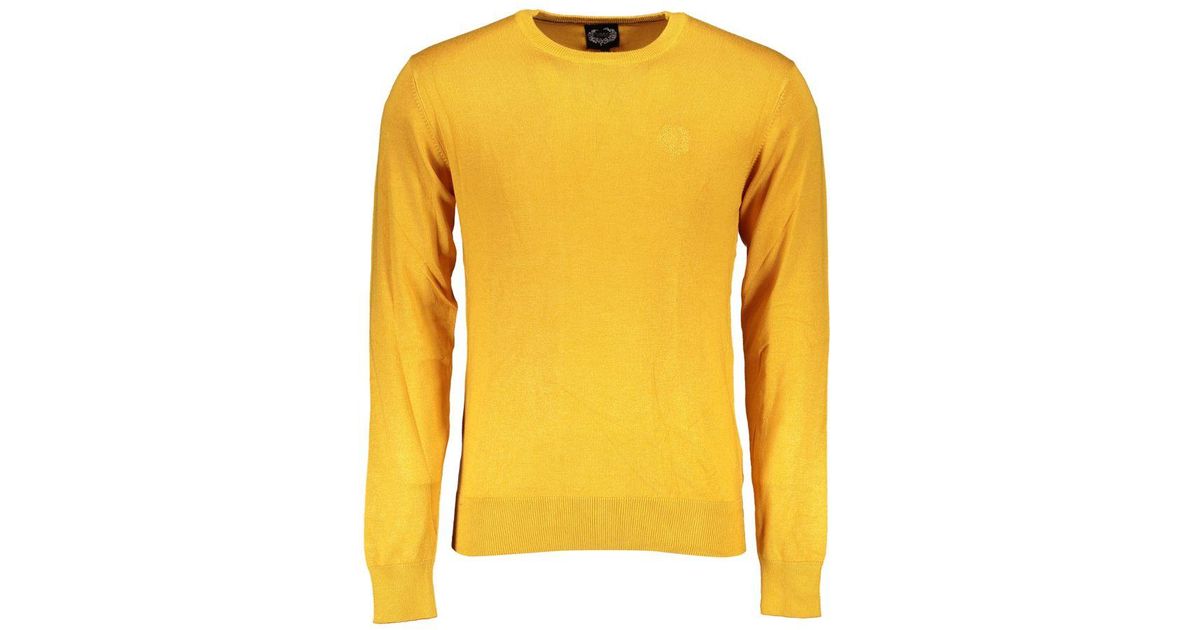 Gianmarco Venturi Yellow Viscose Sweater for Men | Lyst UK
