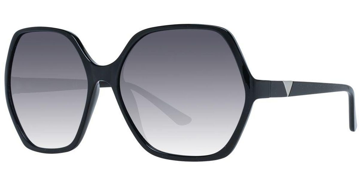 Guess Black Plastic Sunglasses | Lyst UK