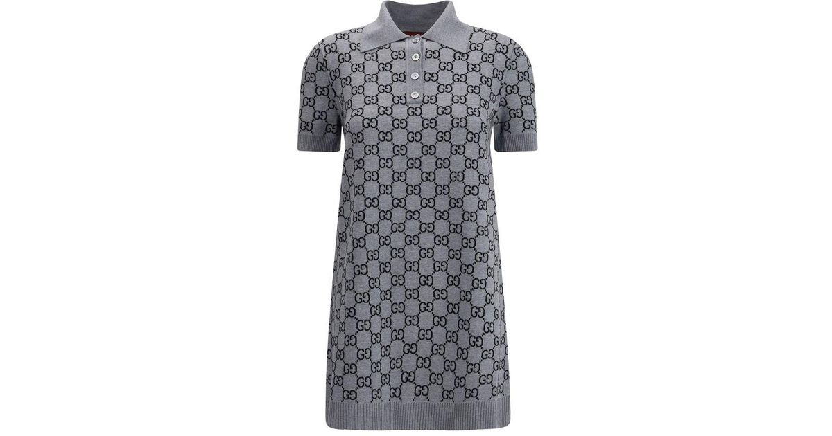 Gucci Dresses in Gray | Lyst