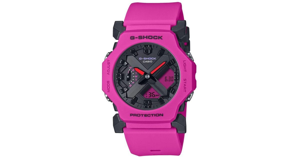 G-Shock Resin Sport Watch in Pink | Lyst UK