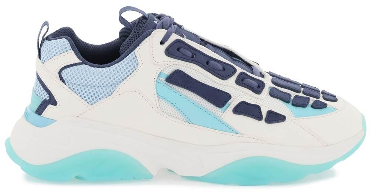 Amiri Bone Runner Sneakers in Blue for Men | Lyst