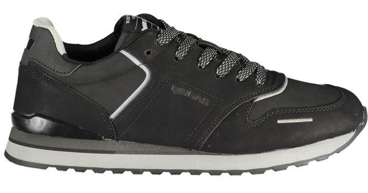 Gas Black Polyurethane Men's Sneaker for Men | Lyst
