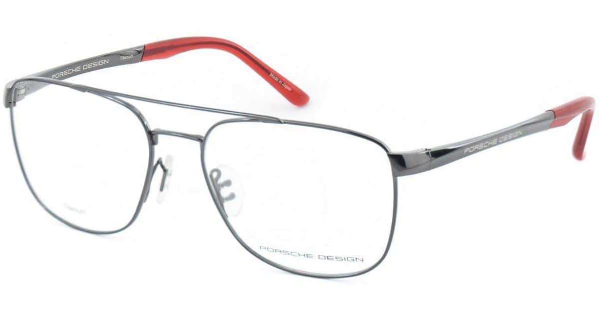 Porsche Design Gray Titanium Frames in Metallic for Men | Lyst