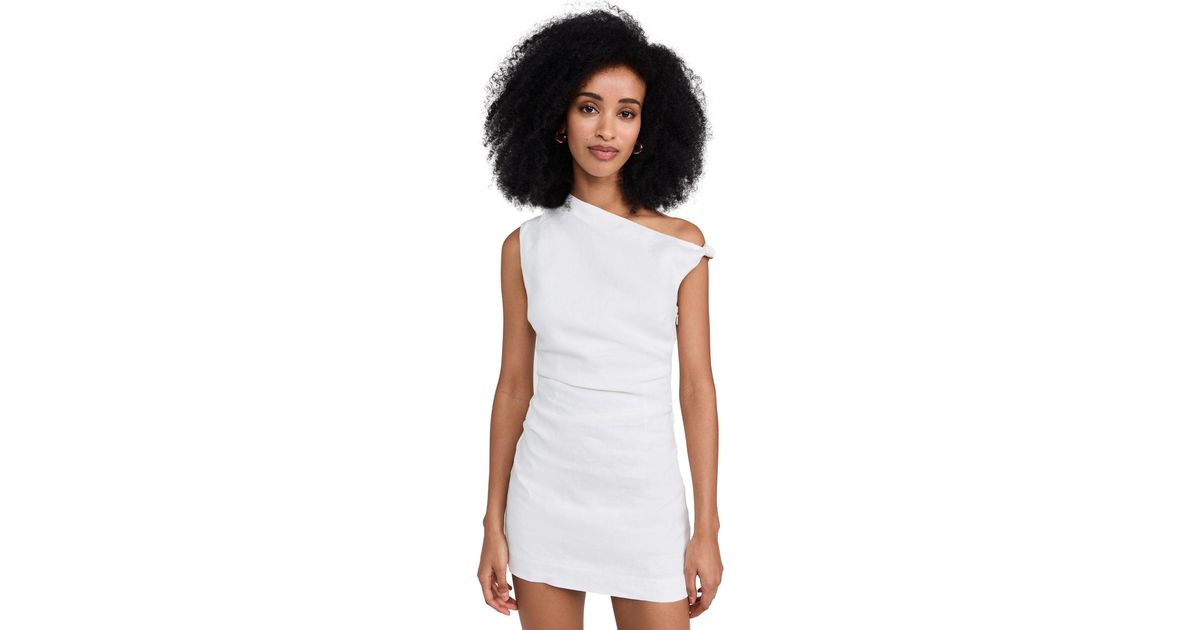 SIR. Tamara Knot Mini Dress in Black | Lyst
