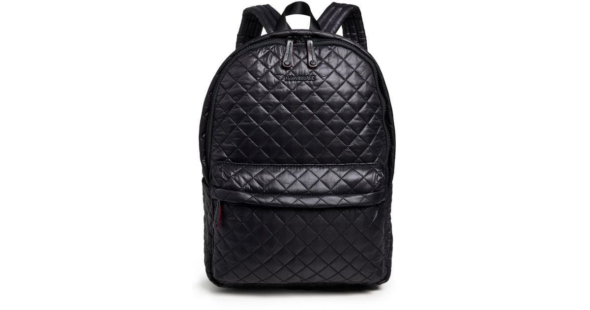 MZ Wallace Metro Backpack Deluxe in Black | Lyst