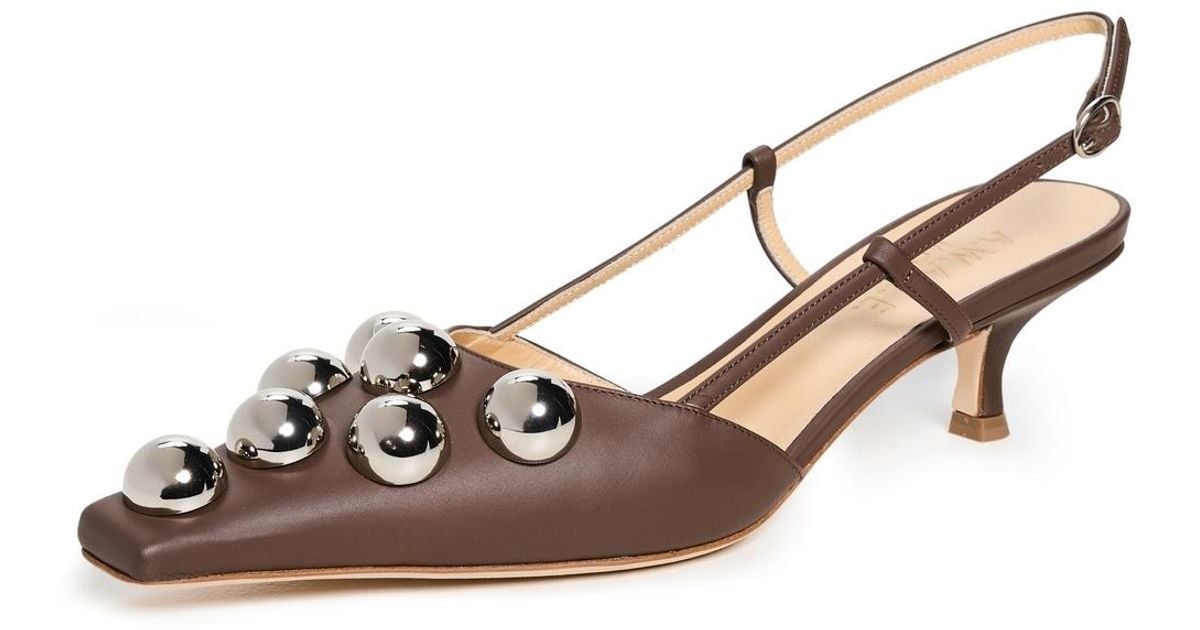 A.W.A.K.E. MODE A. W.A. K.E. Mode Rita Big Pumps in Black | Lyst