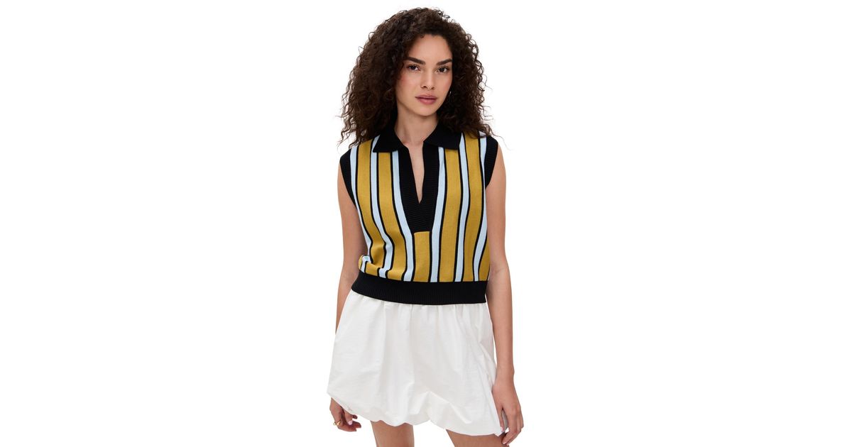 Lioness Malibu Boyfriend Vest in Black | Lyst