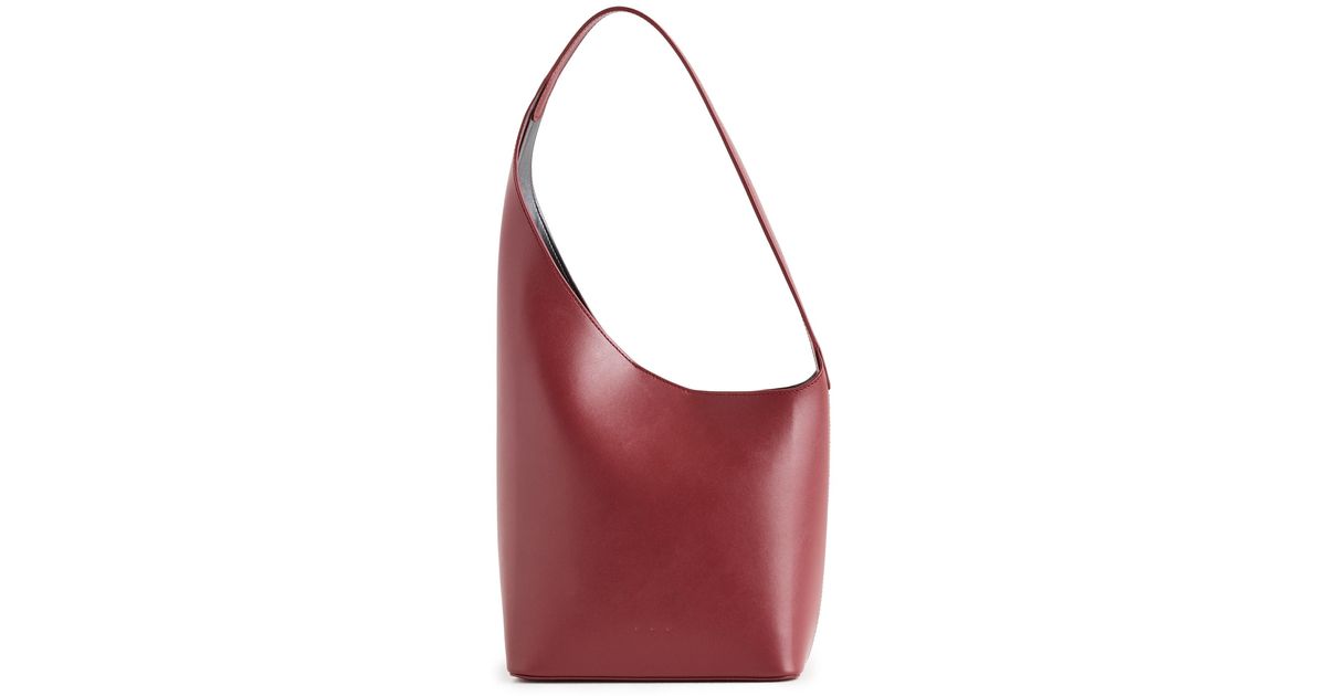 Aesther Ekme Demi Lune Shoulder Bag in Red | Lyst