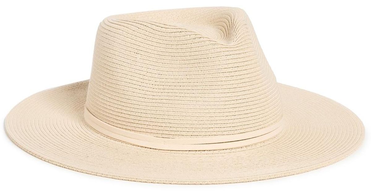 Rag & Bone Ana Straw Hat Natura in White | Lyst