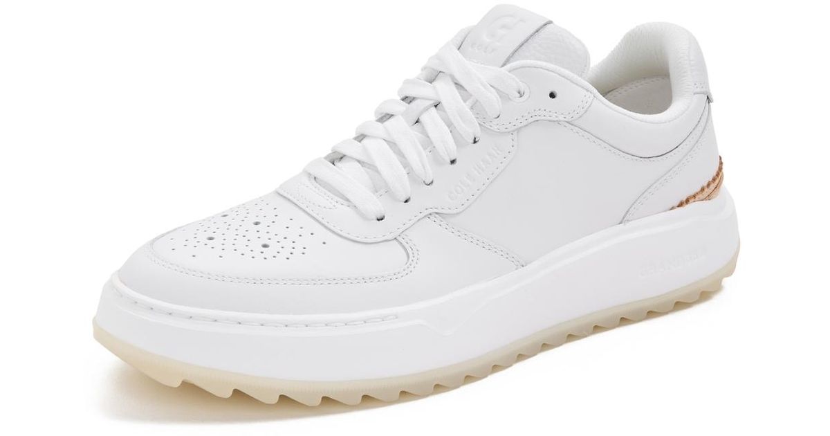 Cole Haan Grandpro Crossover Golf in White for Men | Lyst