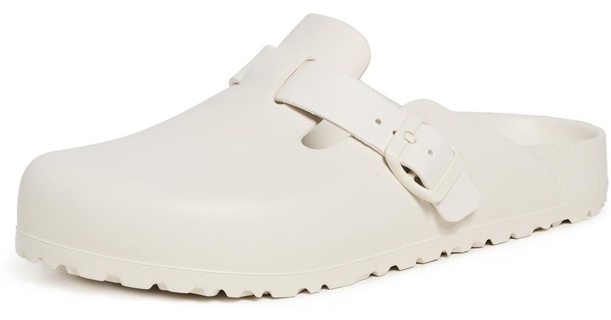 Birkenstock Boston Eva Clogs in White | Lyst