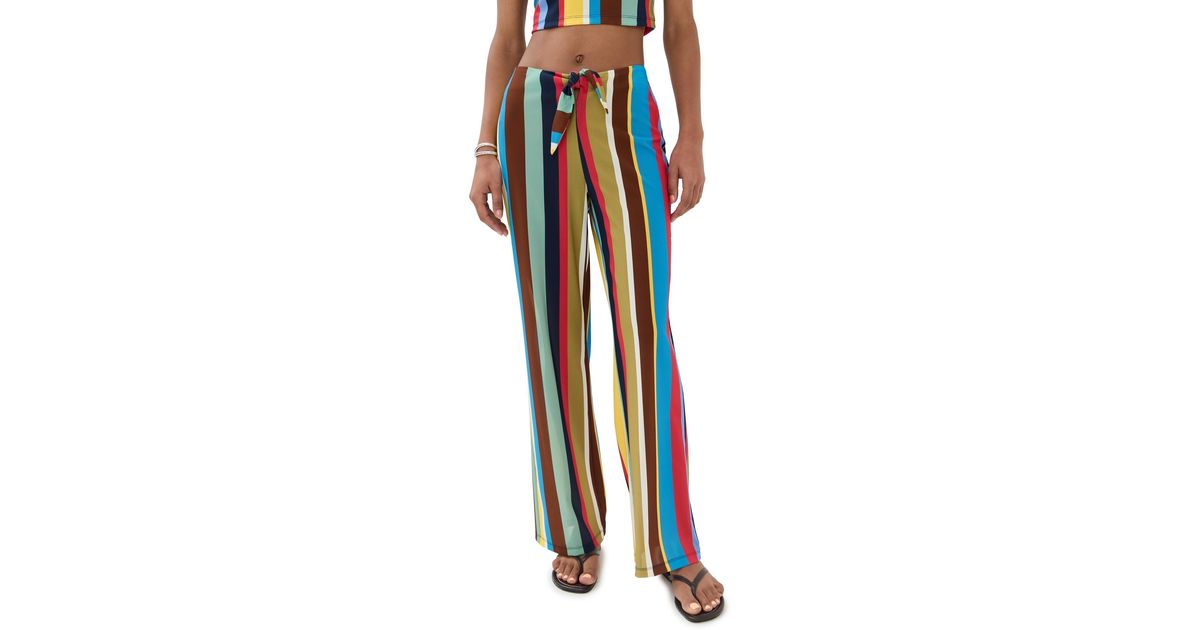 STAUD Pico Pants in Blue | Lyst
