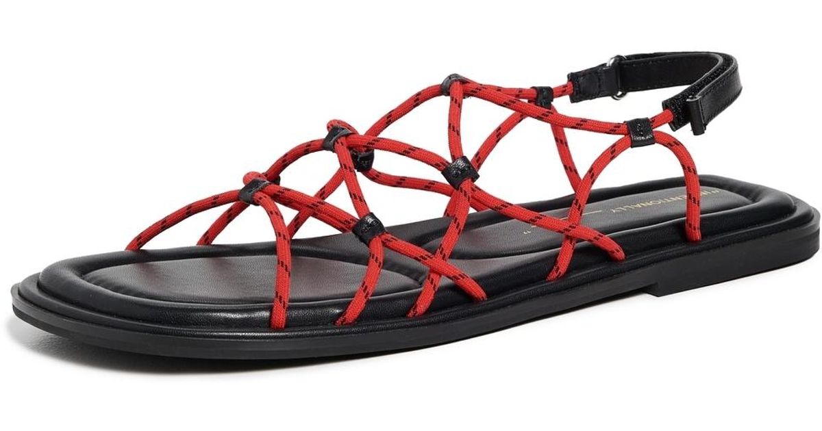 INTENTIONALLY ______ Lychee Sandals in Red | Lyst
