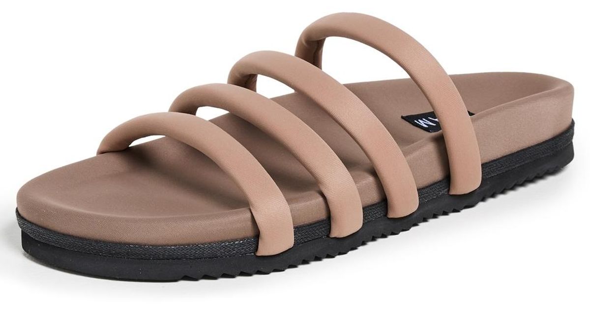 Roam Quatrro Slides in Natural | Lyst