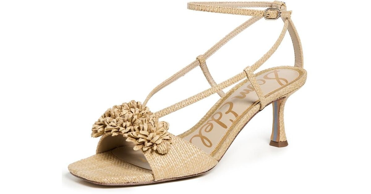 Sam Edelman Phoebe Heels in White | Lyst