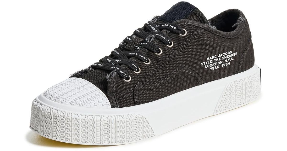 Marc Jacobs The Sneakers in Black | Lyst