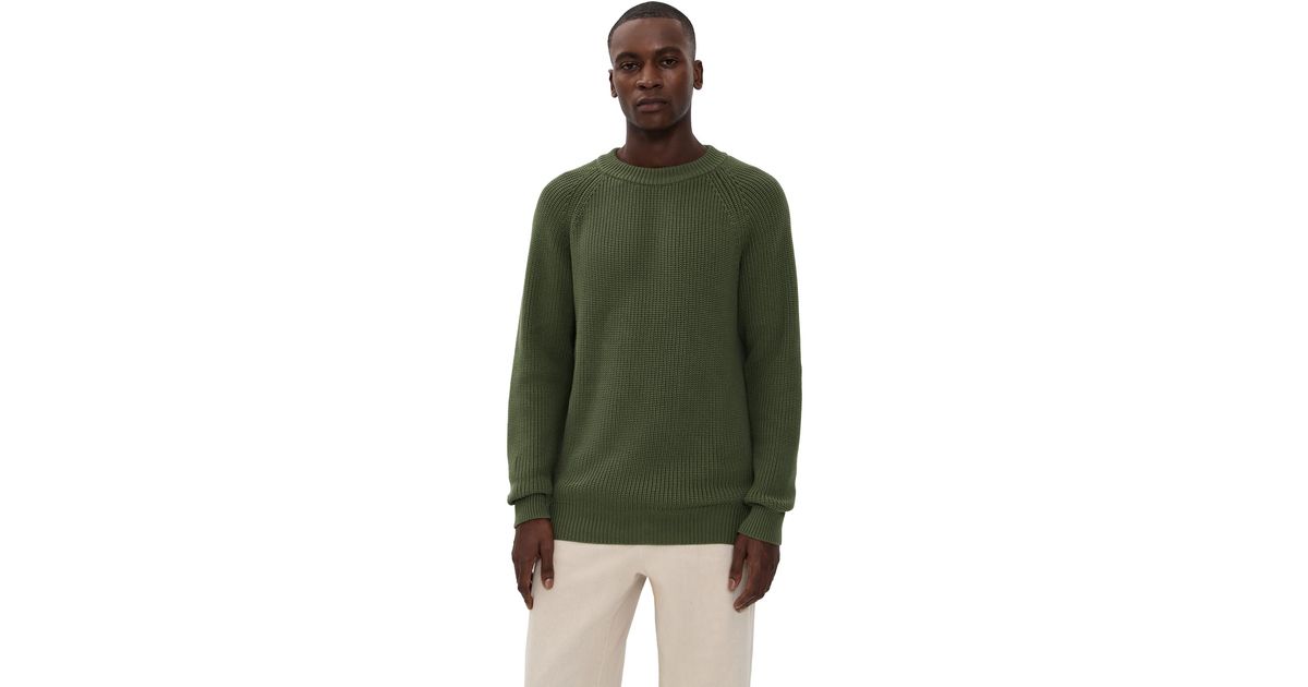 Far Afield Herbert Raglan Sweater in Green for Men | Lyst