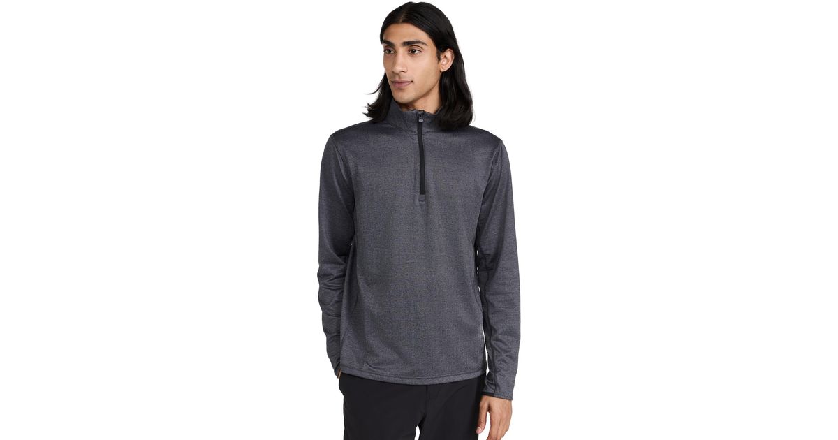 Greyson Greyon Tate Herringbone Ock Neck Quarter Zip Back Herringbone ...