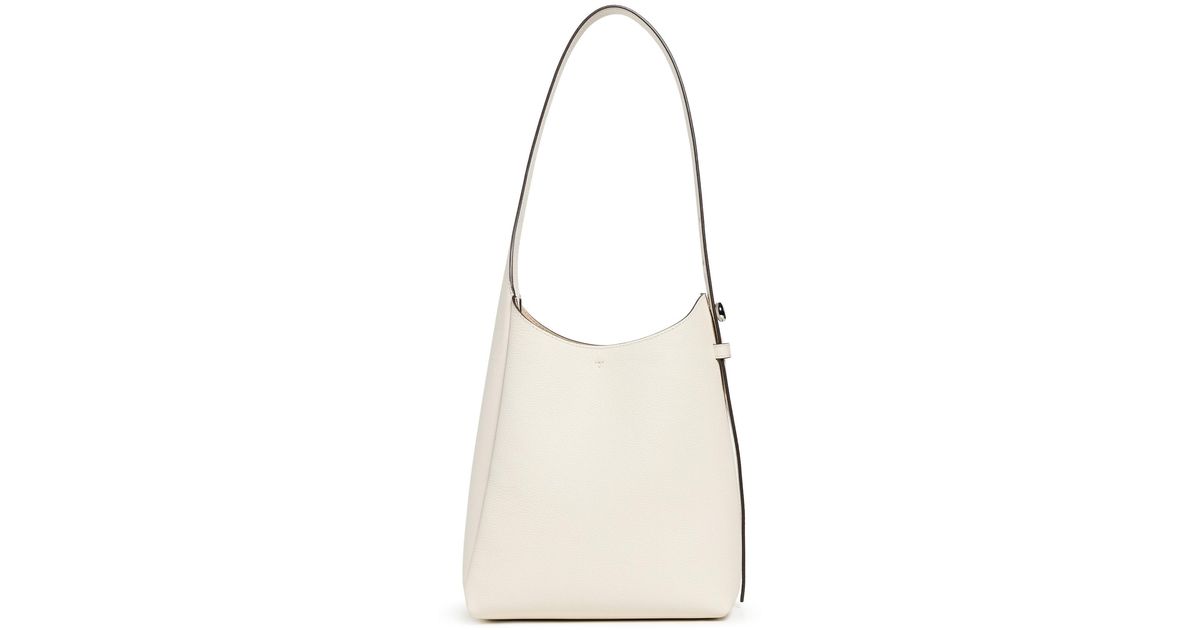 Tory Burch Romy Small Hobo Bag in Natural | Lyst
