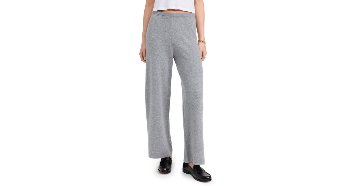 La Ligne A Igne Knit Coby Pant X in Gray | Lyst
