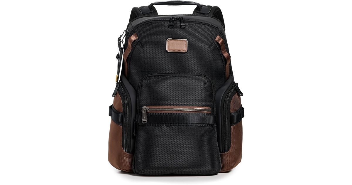 Tumi Navigation Backpack in Black for Men | Lyst