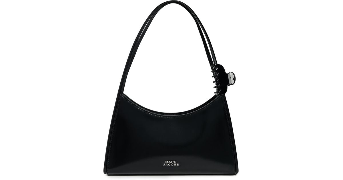 Marc Jacobs The Claw Clip Shoulder Bag in Black | Lyst