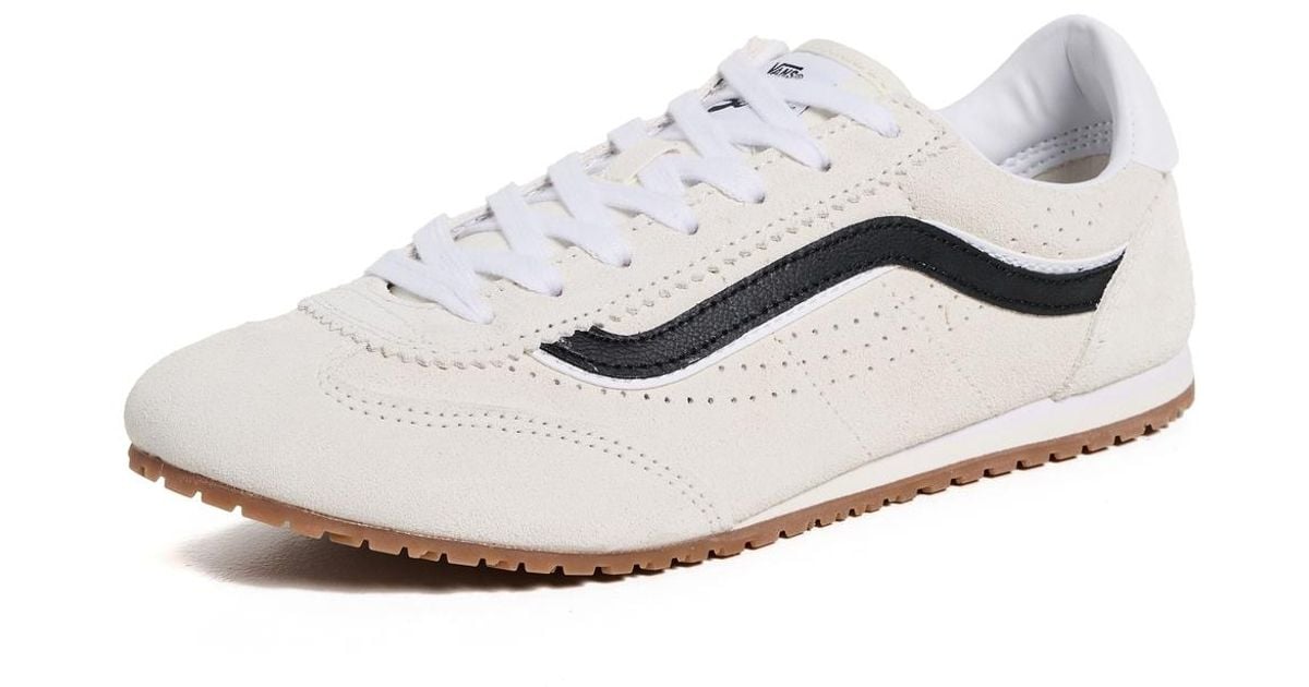 Vans Super Low Pro Sneakers in White | Lyst