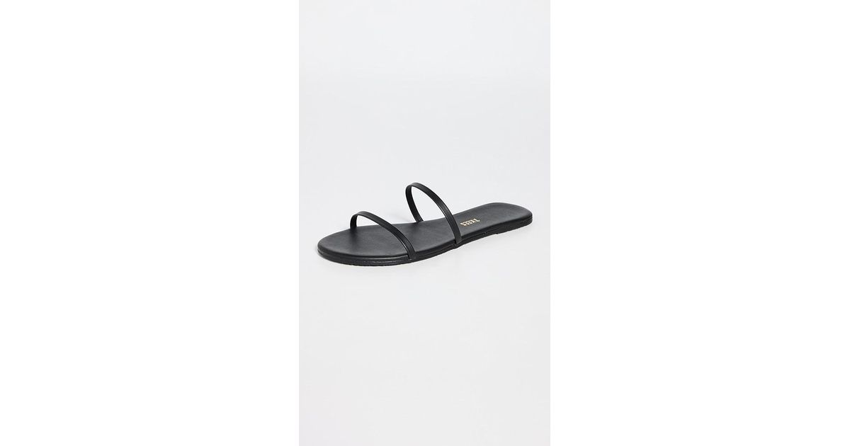 TKEES Gemma Slides in Black | Lyst