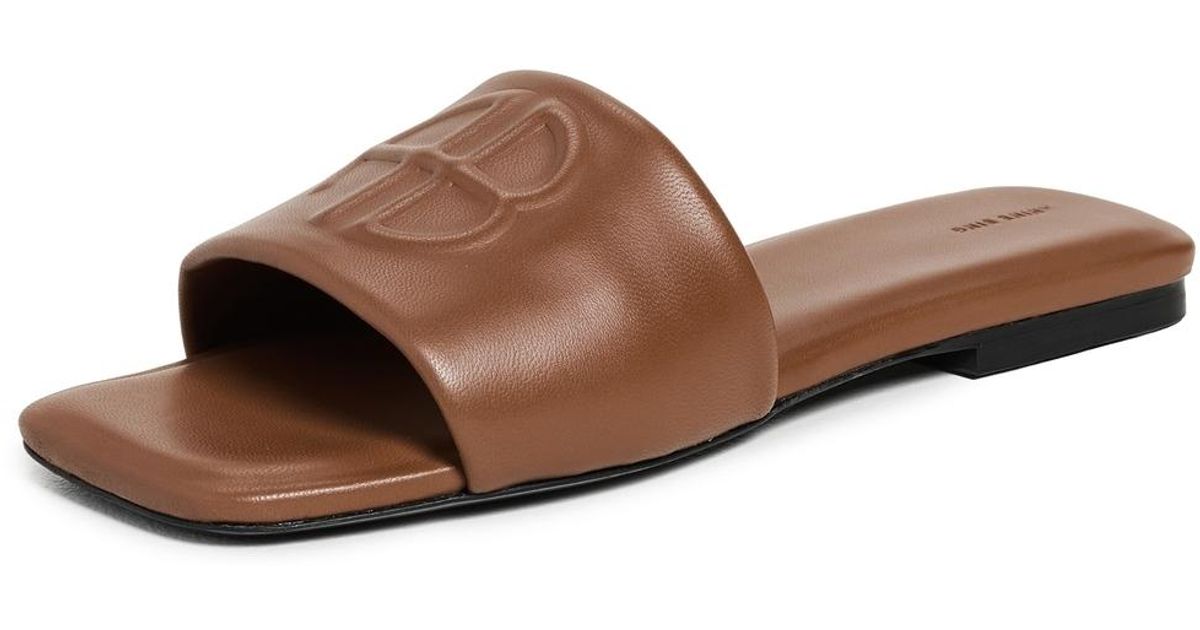 Anine Bing Ria Slides | Lyst