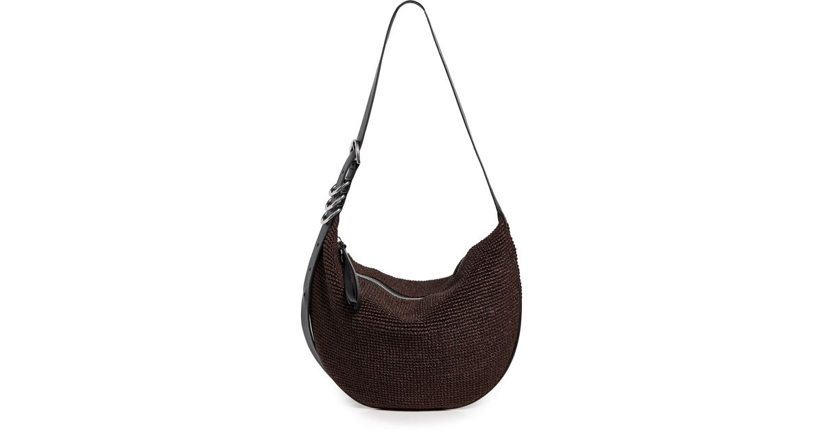 Rag & Bone Mercer Medium Hobo Bag in Black | Lyst