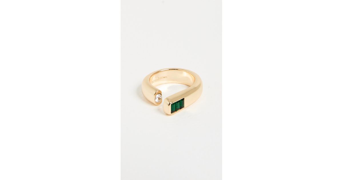 DEMARSON Ali Ring in Metallic | Lyst