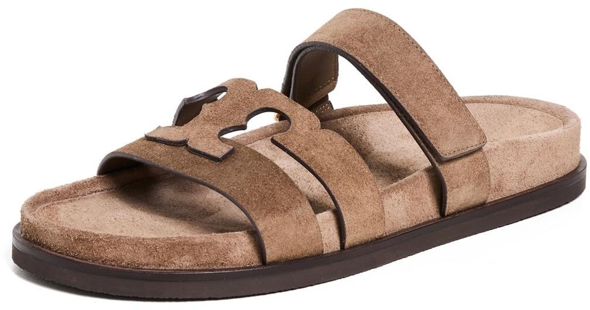 Tory Burch Ines Sport T Slides | Lyst