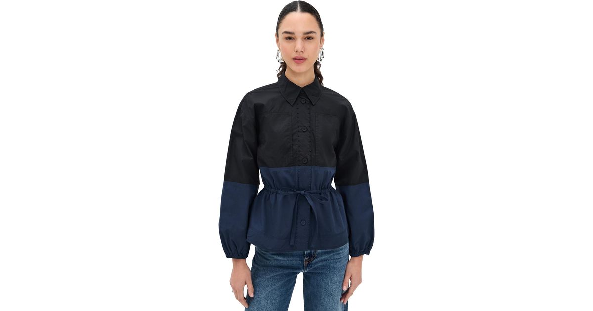 Ulla Johnson Arlo Jacket in Blue | Lyst