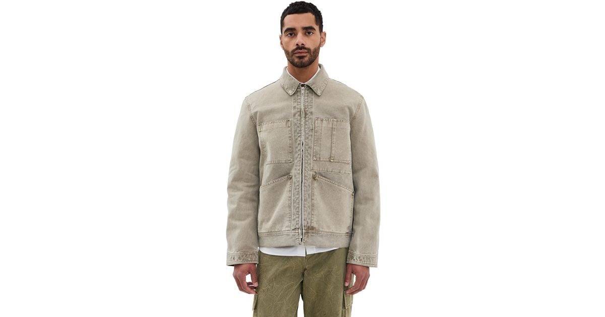 Alex Mill Zip Chore Jacket for Men | Lyst