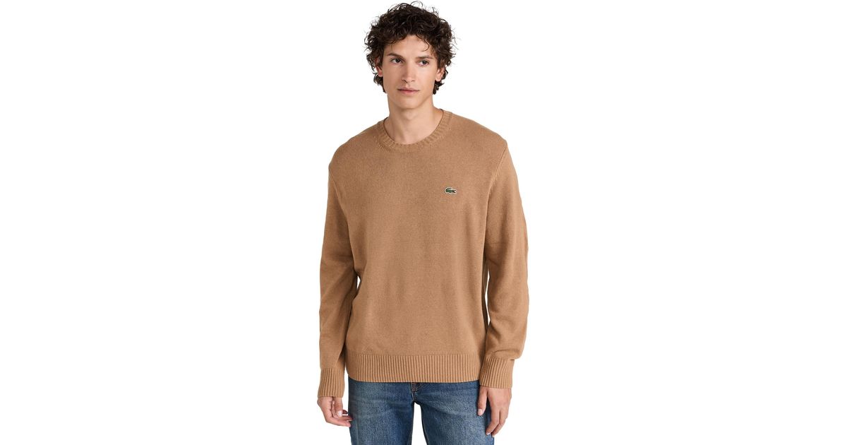 Lacoste Acote Caic Fit Woo Weater Brown-ix in Blue for Men | Lyst