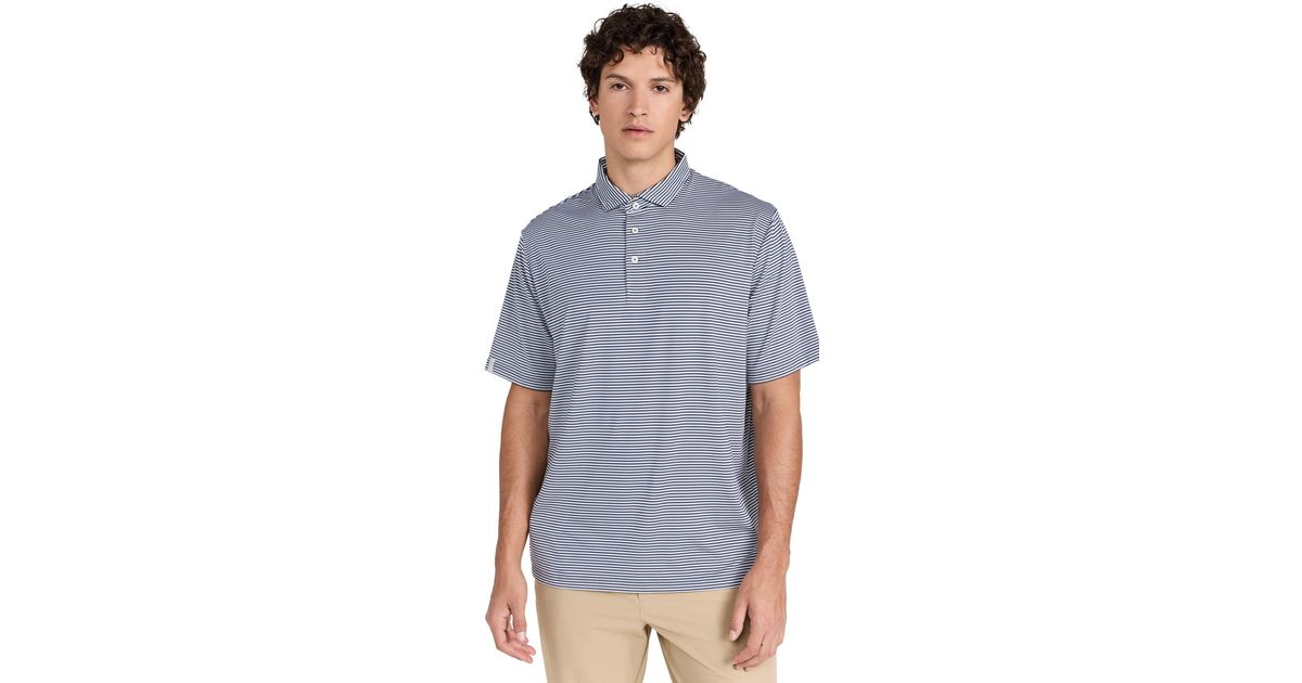 Ralph Lauren Rx Triped Ightweight Airfow Poo in Blue for Men | Lyst