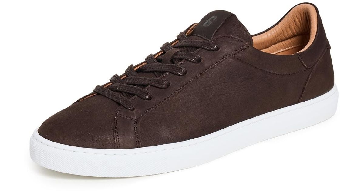 GREATS Reign Low Suede Sneakers in Brown for Men | Lyst