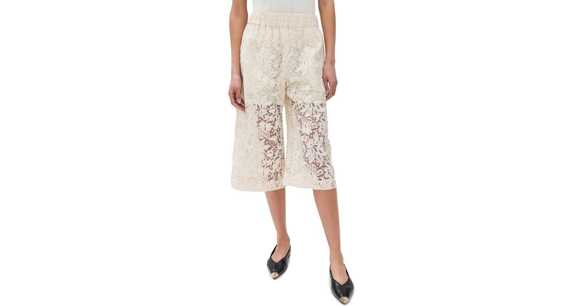 A.L.C. A. L.C. Bodie Shorts in Natural | Lyst