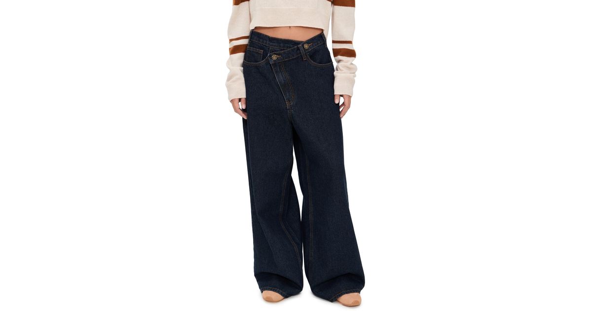 Lioness Crush Jeans in Blue | Lyst