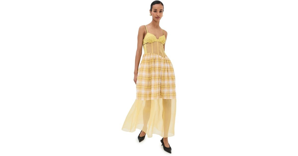 Rosie Assoulin The New Undress Dress in Natural | Lyst