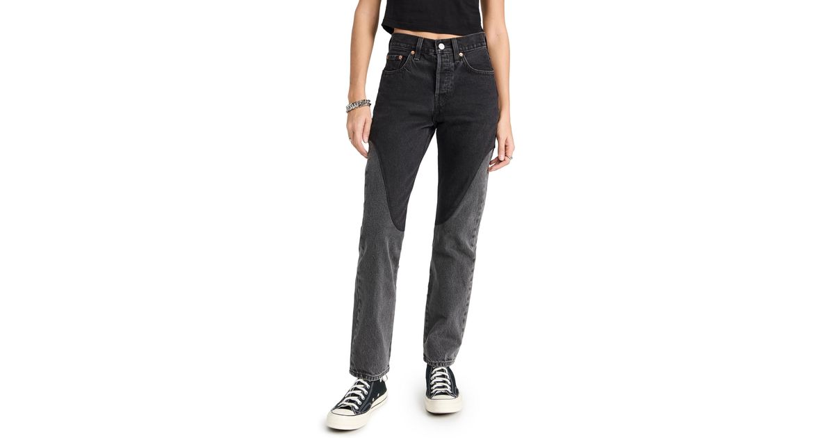 Levi's 501 Original Chaps in Black | Lyst